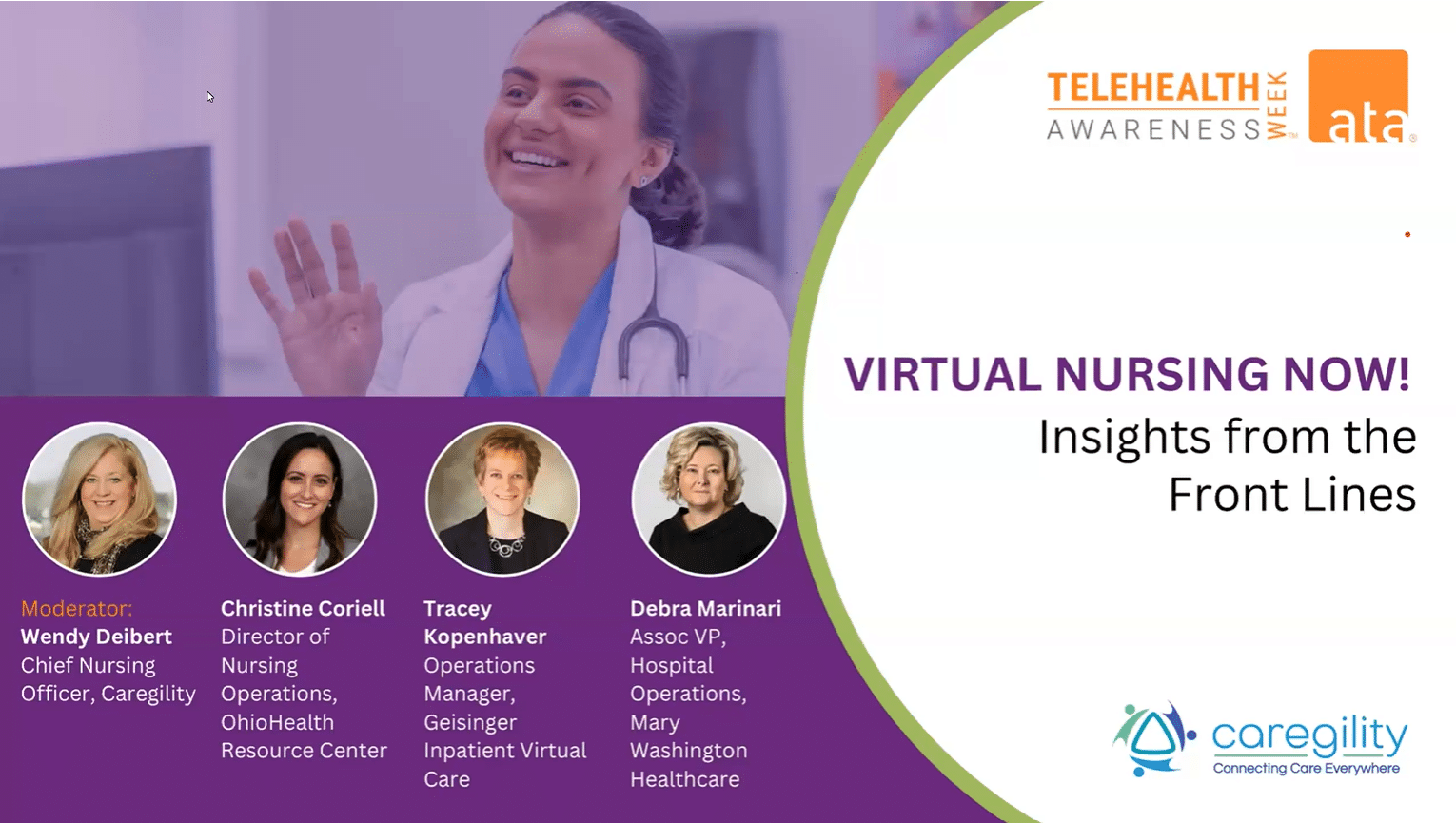 Virtual Nursing Now - Insights from the Front Lines - Caregility